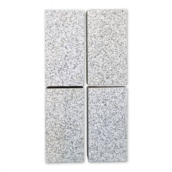 Granite Light Grey Sawn Edge Flamed Top 100 x 200